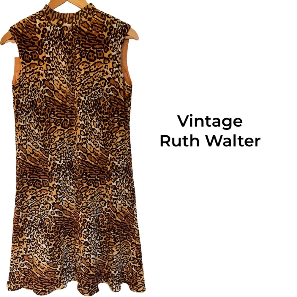 Vintage Ruth Walter’s 1960s Animal Print Dress - Gem